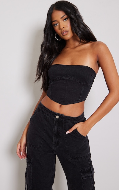 Black Corsets | PrettyLittleThing