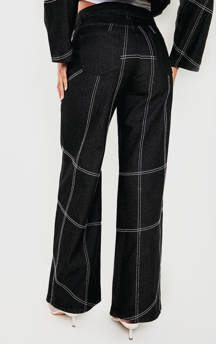 Dark Indigo Corset Seam Denim Jeans | Denim | PrettyLittleThing USA