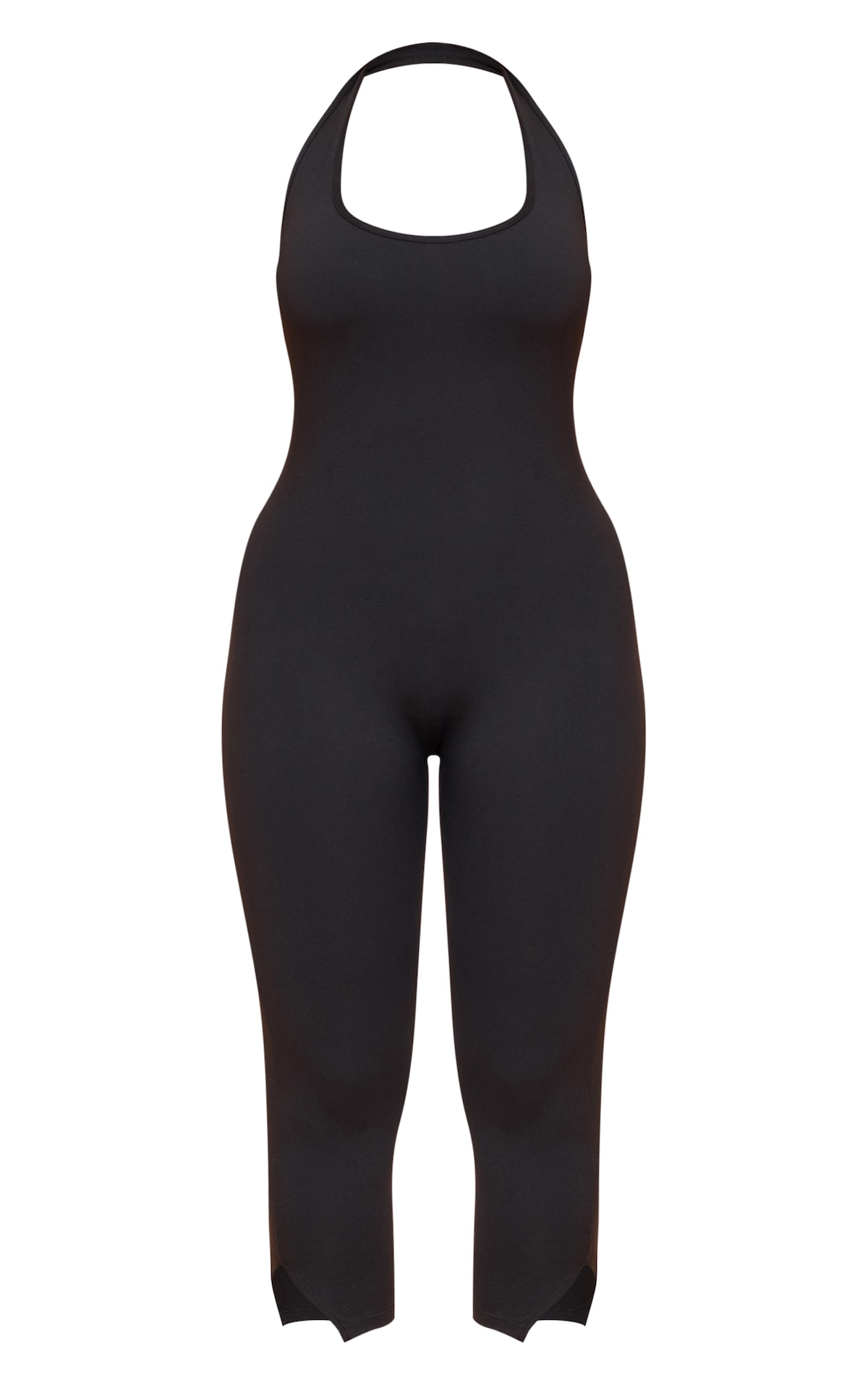 Shape Black Sculpt Halterneck Capri Jumpsuit | Shape ...