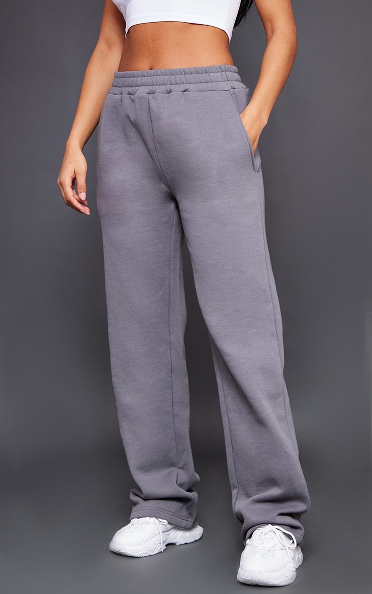 Plt Label Midnight Blue Straight Leg Joggers | PrettyLittleThing