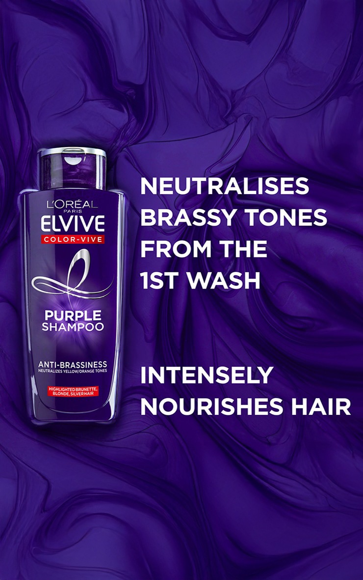L'Oreal Elvive Colour Protect Anti-Brassiness Purple Shampoo 200ml ...