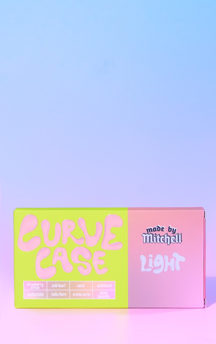 Made By Mitchell Curve Case Face Palette Light | PrettyLittleThing