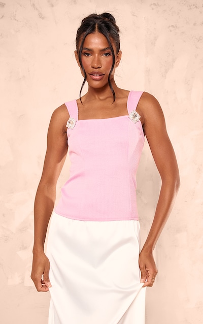 Dimante Tops | PrettyLittleThing