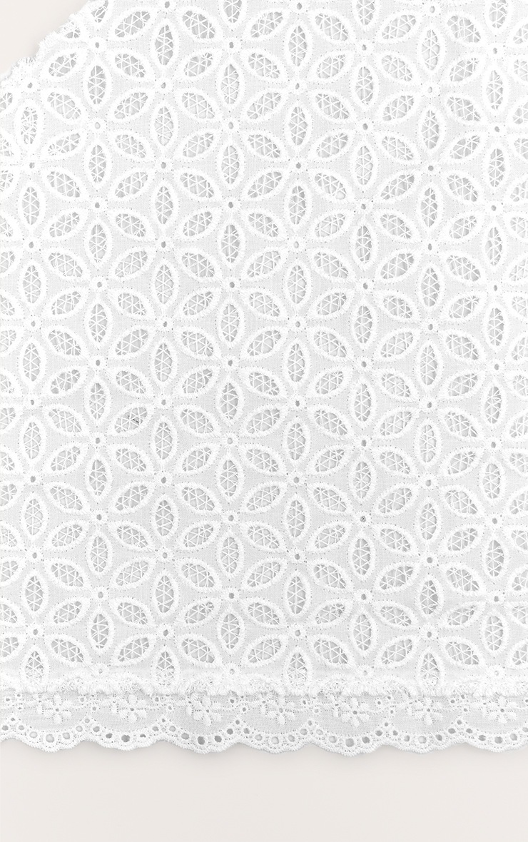 White Broderie Anglaise Bandana | Accessories | PLT