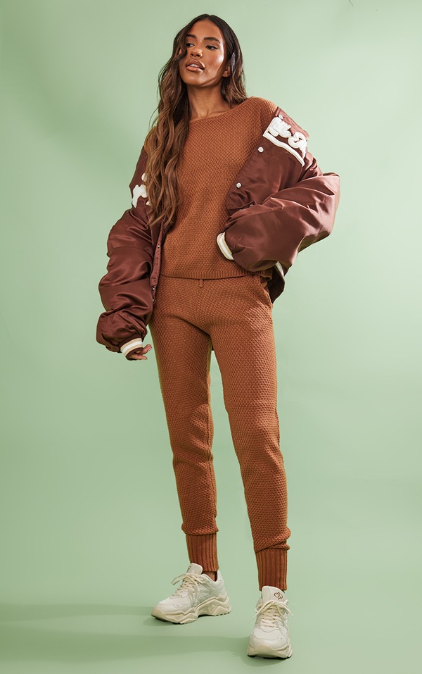 Knitted Loungewear | Knitted Lounge Set | PrettyLittleThing