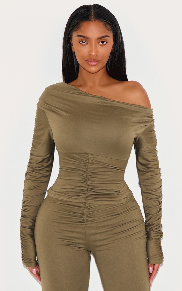 Shape Olive Super Off Shoulder Underbust Top | Shape ...