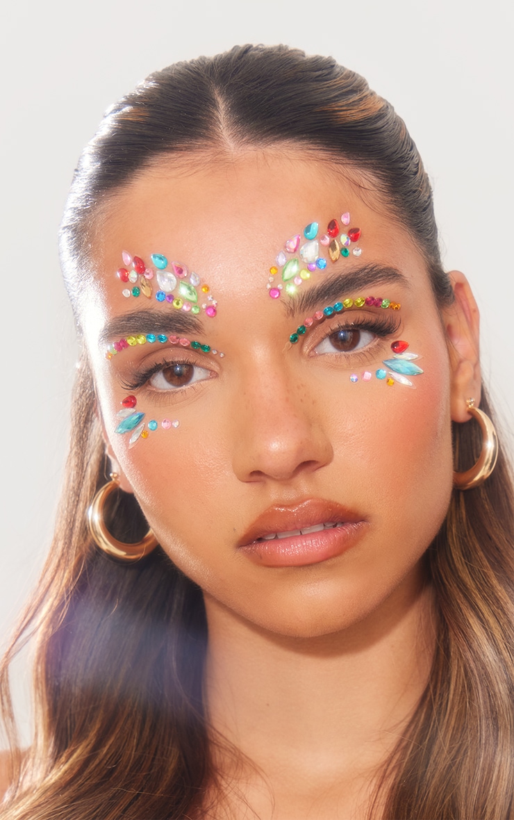 PLT Multi Coloured Pear Eye & Face Gems | Beauty | PLT