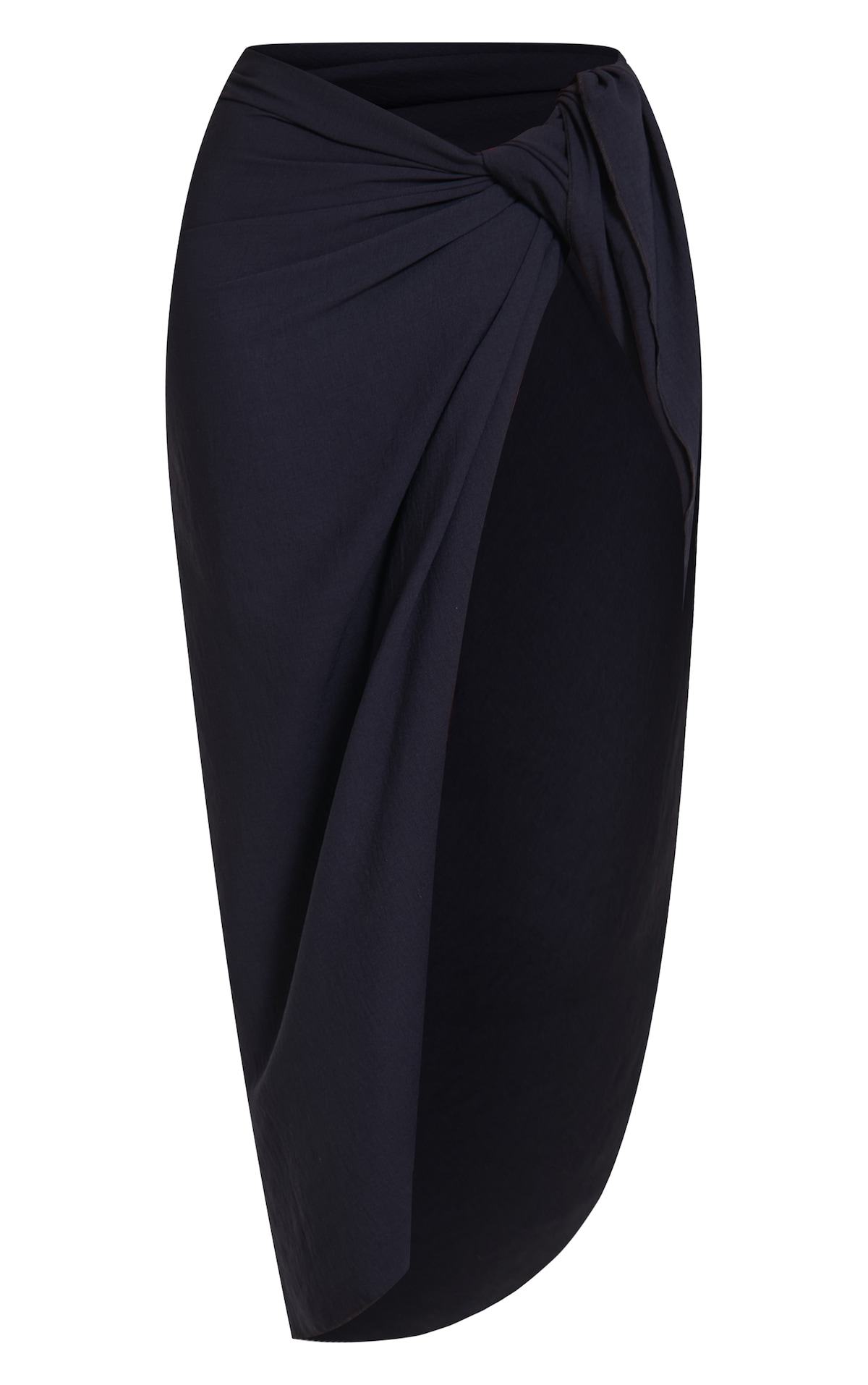 Navy Floaty Woven Rectangle Sarong | Swimwear | PLT