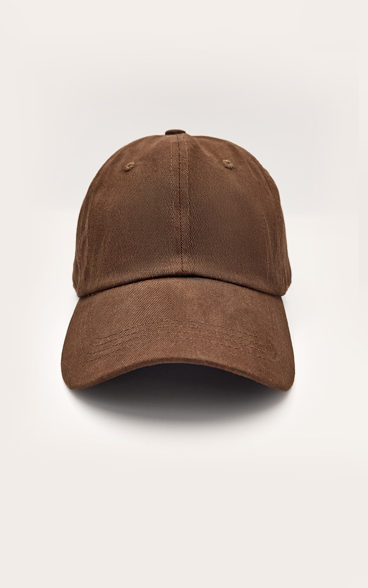 Chocolate Cotton Cap | Accessories | PrettyLittleThing QA