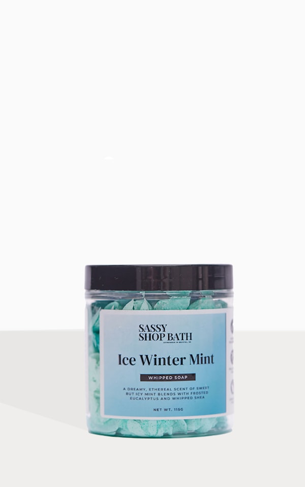 Sassy Wax Ice Winter Mint Whipped Soap | PLT