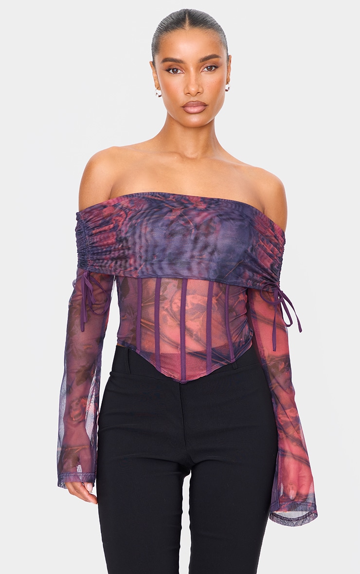 Mesh Tops | Mesh Sleeve & Sheer Tops | PrettyLittleThing