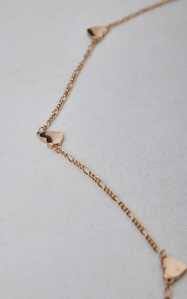 Gold Heart Chain Belly Chain | Accessories | PLT