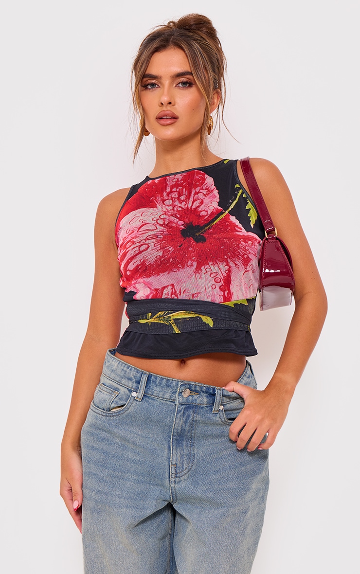 Mesh Tops | Mesh Sleeve & Sheer Tops | PrettyLittleThing