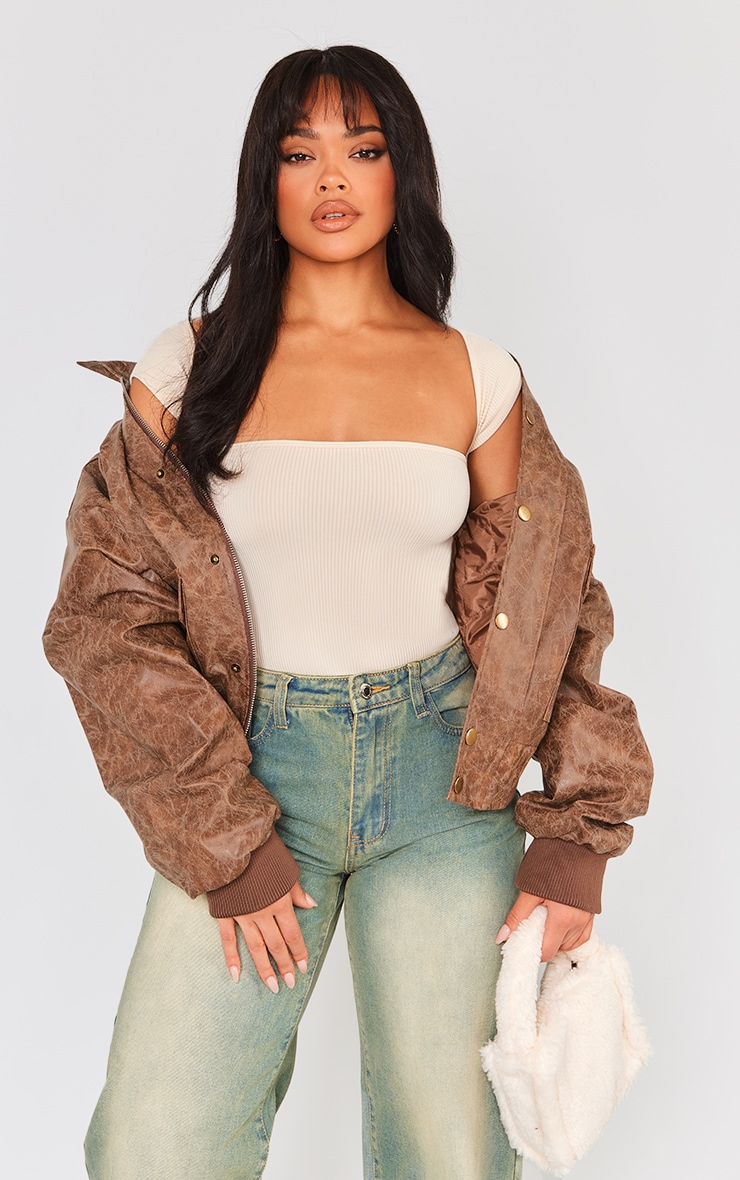 White Bodysuits | PrettyLittleThing