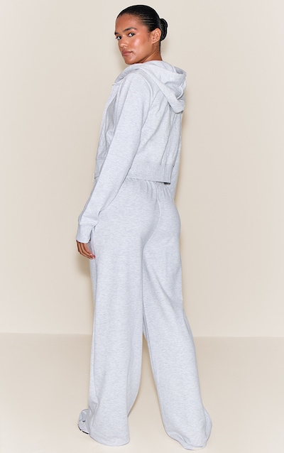 Ash Grey PLT Unicorn Embroidered Low Rise Jogger | Athleisure | PLT