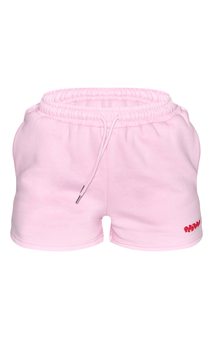 Pink Plt Studio Puff Print Drawstring Sweat Shorts | Athleisure | PLT