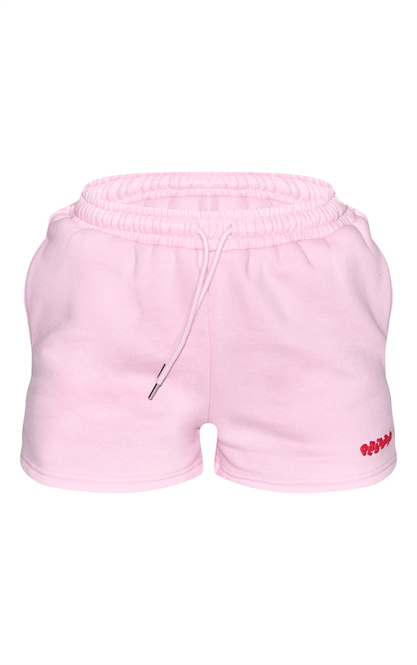 Pink Plt Studio Puff Print Drawstring Sweat Shorts | Athleisure | PLT