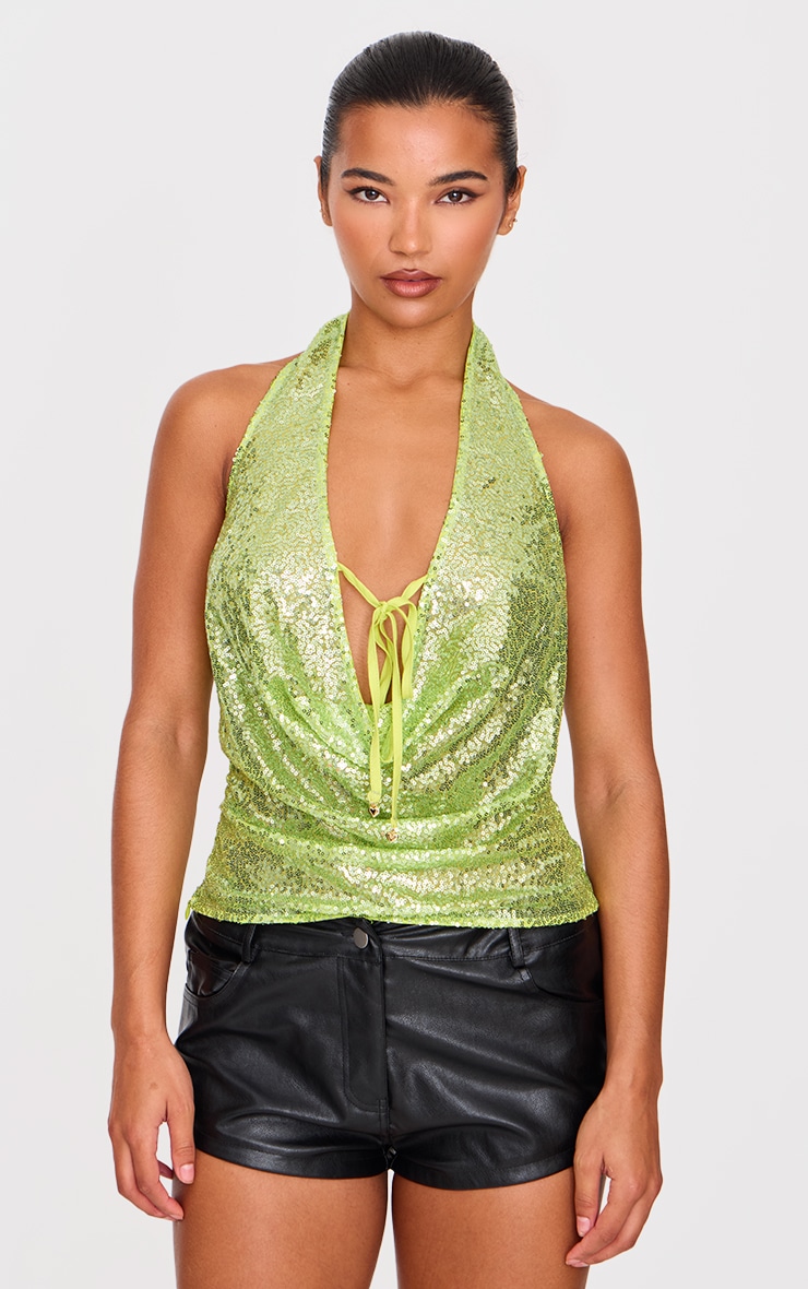 Sequin Tops | Sparkly & Glitter Tops | PrettyLittleThing AUS