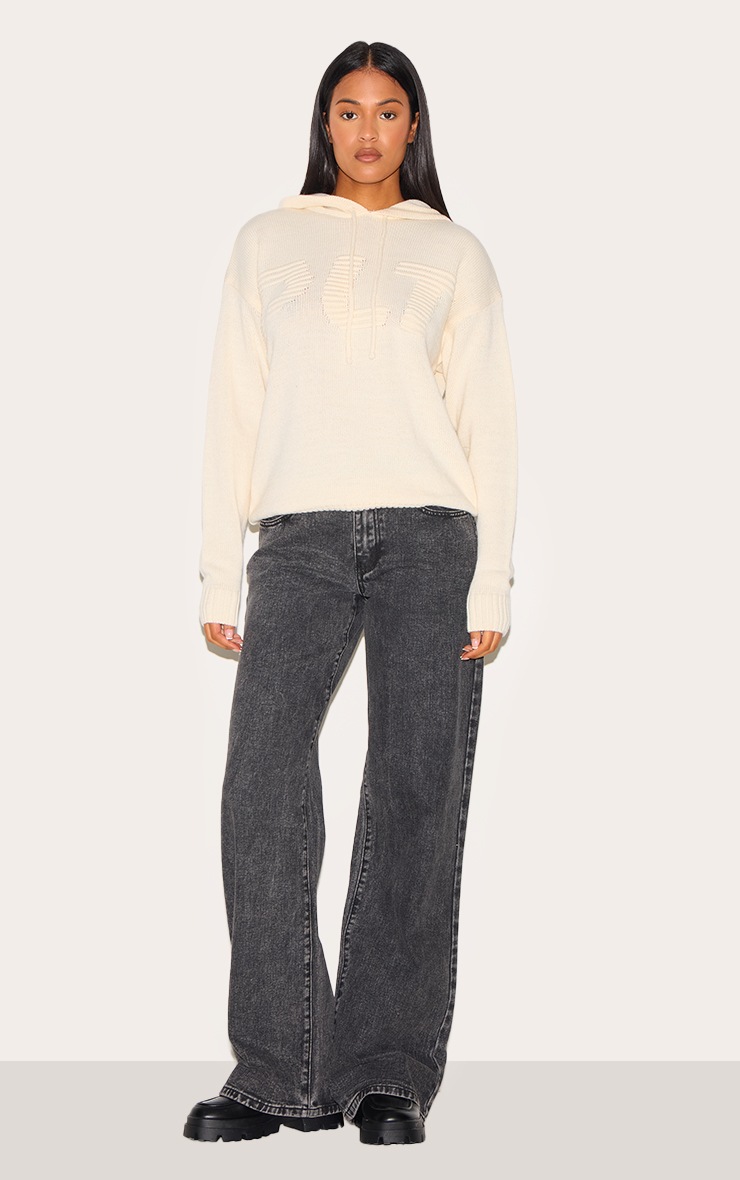 Tall Washed Grey Low Rise Boyfriend Jeans | Tall | PLT USA