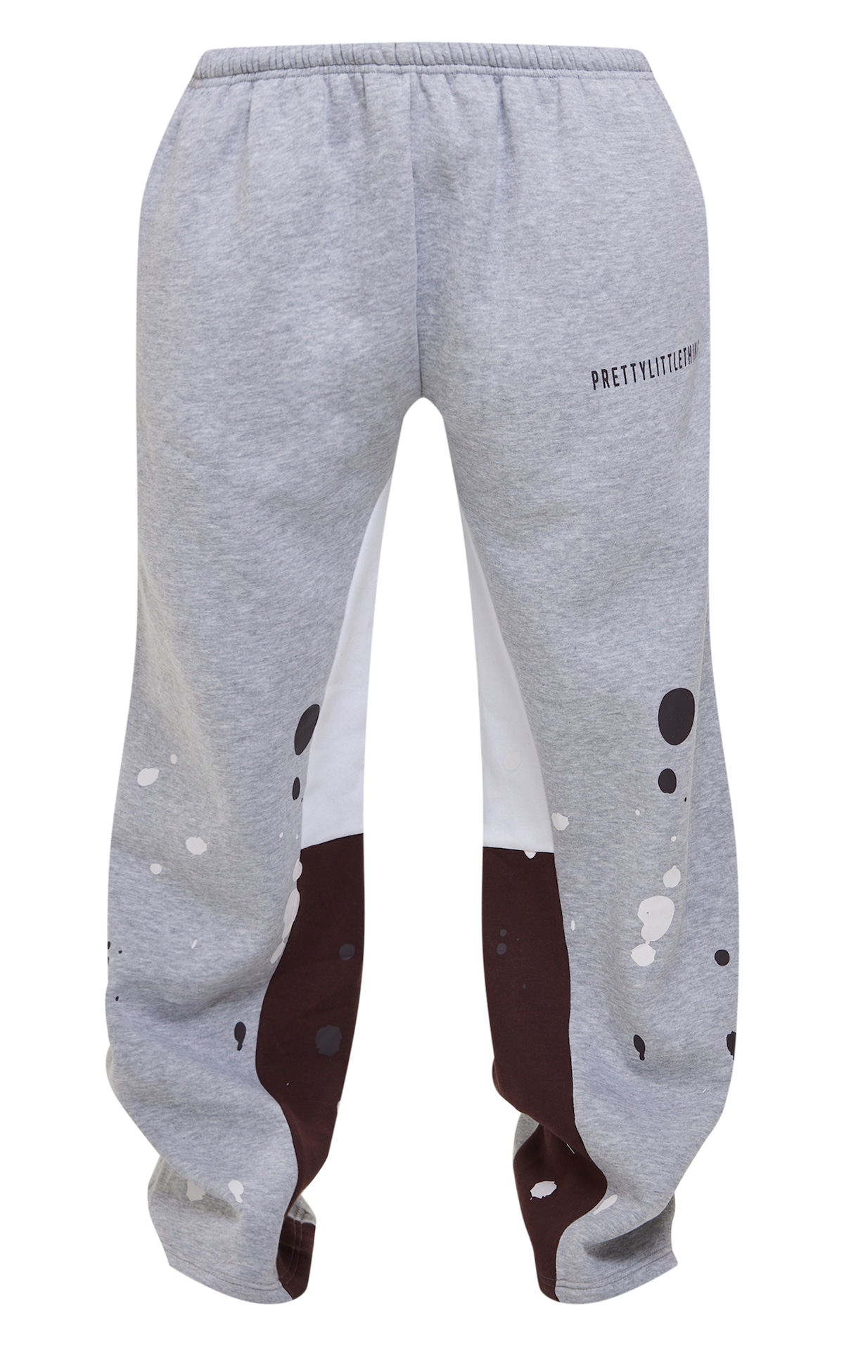 Shape Grey Marl Paint Splat Wide Leg Sweatpants | Shape ...