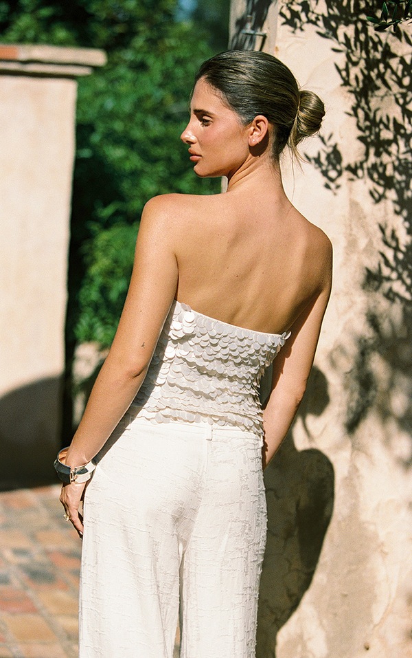 Opal Premium Large Sequin Bandeau Top | Tops | PLT