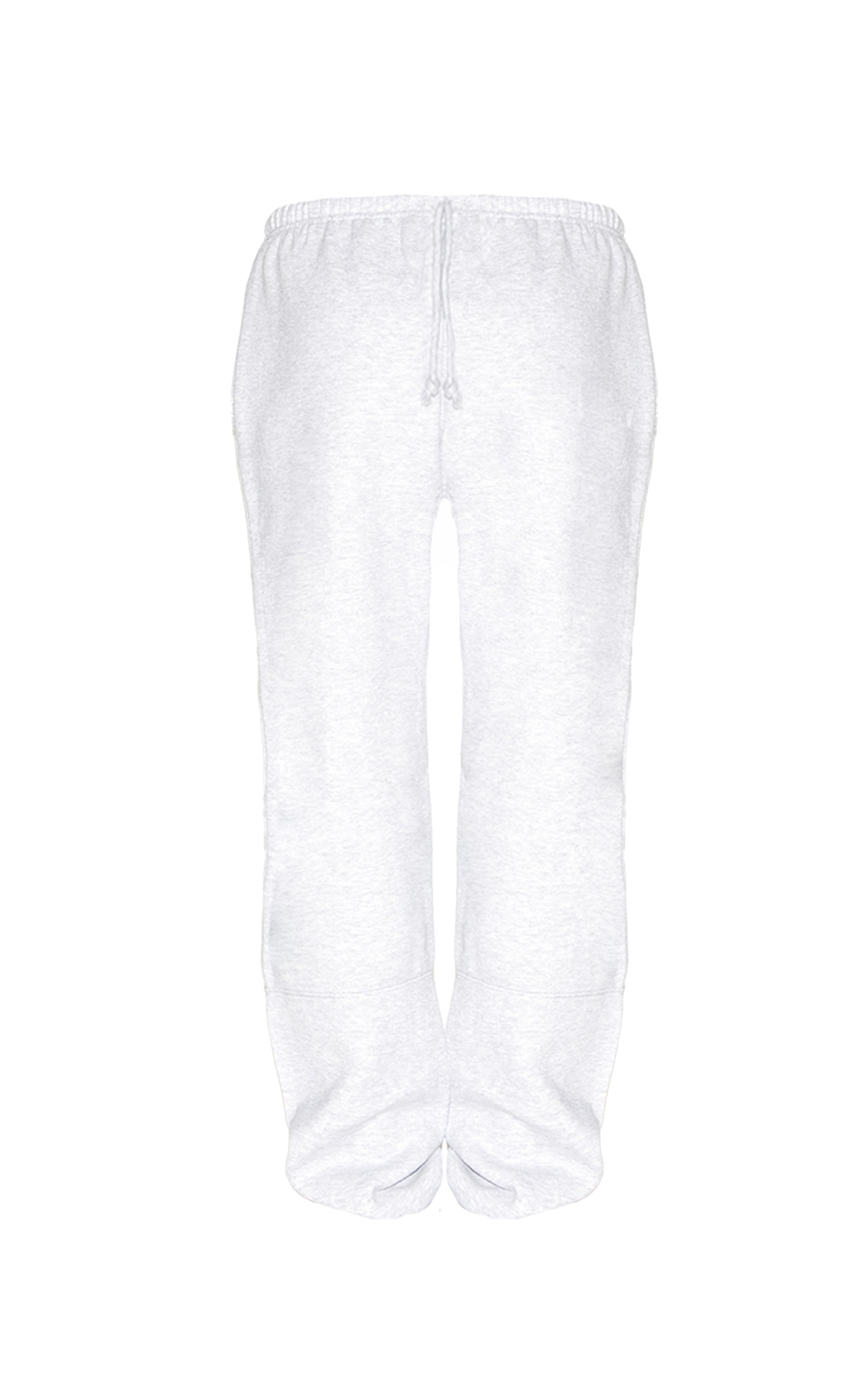Ash Grey Straight Leg Cuffed Seam Sweatpants | Athleisure ...