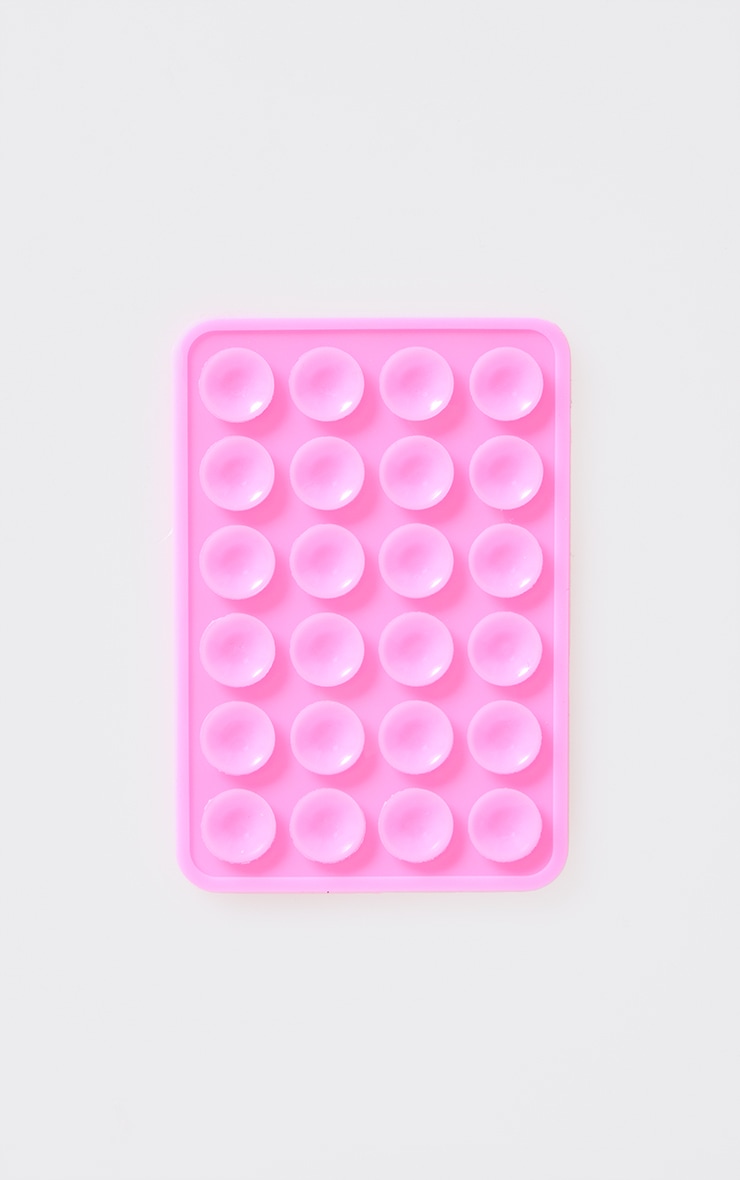 STICKYBESTIE Pink Suction Phone Holder | Accessories ...