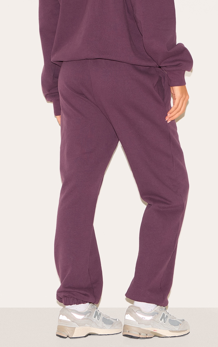 Dark Plum Premium Cuffed Sweat Sweatpants | Athleisure ...