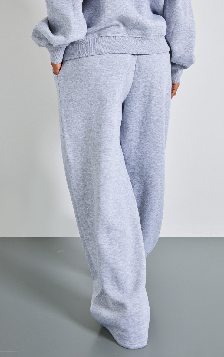 Petite Grey Marl Elasticated Drawstring Joggers | Petite | PLT