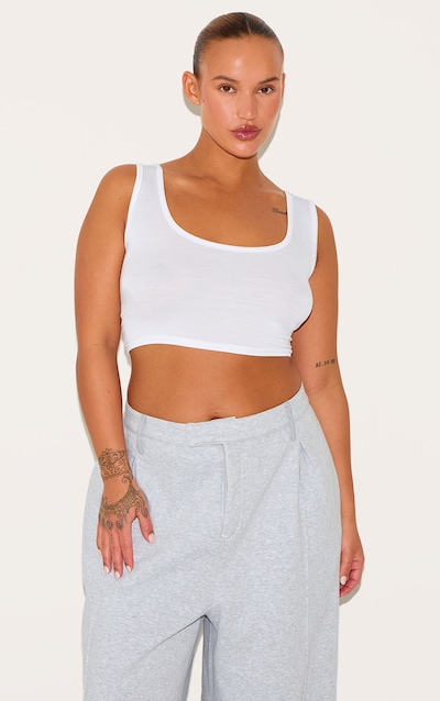 Women's White Crop Tops | PrettyLittleThing