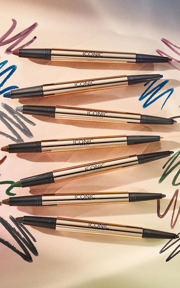 Iconic London Smokey Eyeshadow Duo Kajal Ash Grey | Beauty | PLT