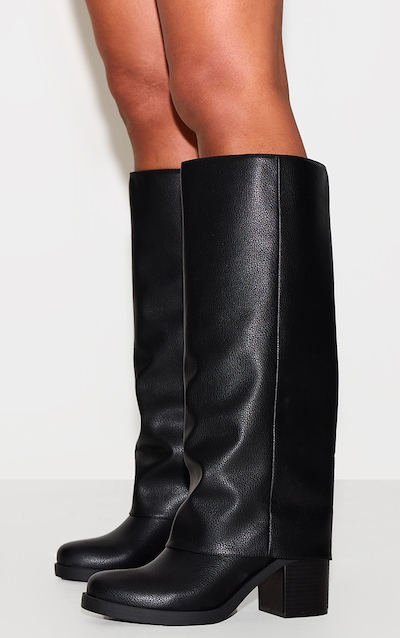 Fold Over Boots | PrettyLittleThing