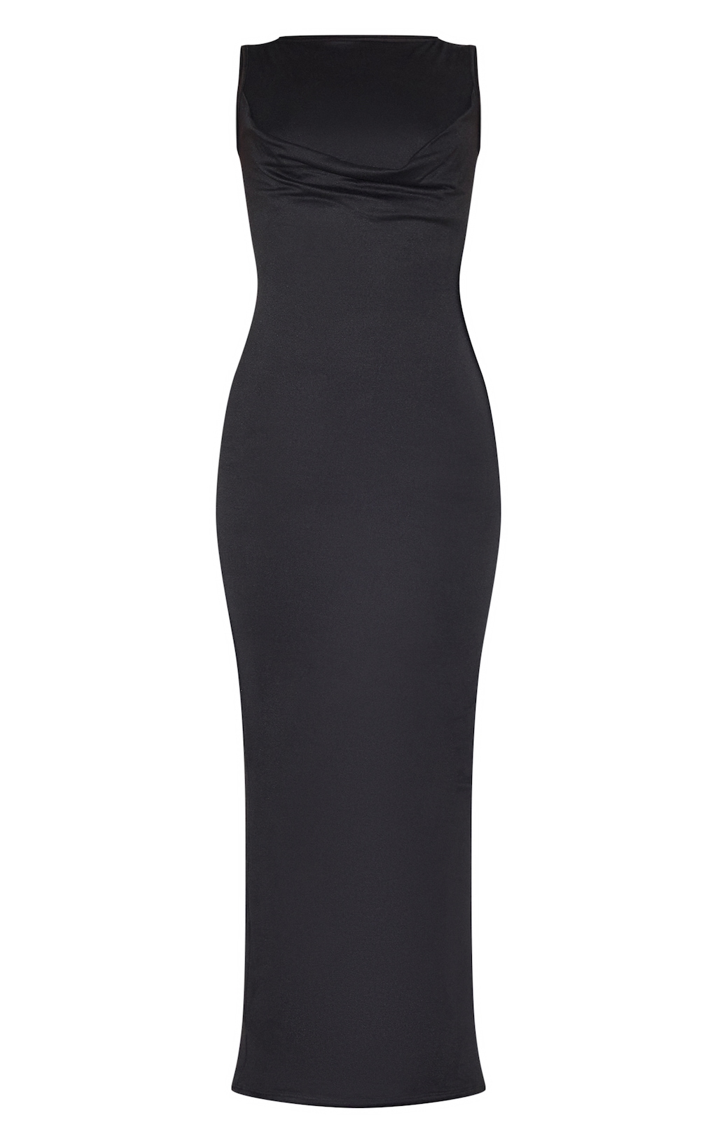 Black Double Contour Drape Bust Detail Maxi Dress | Dresses ...