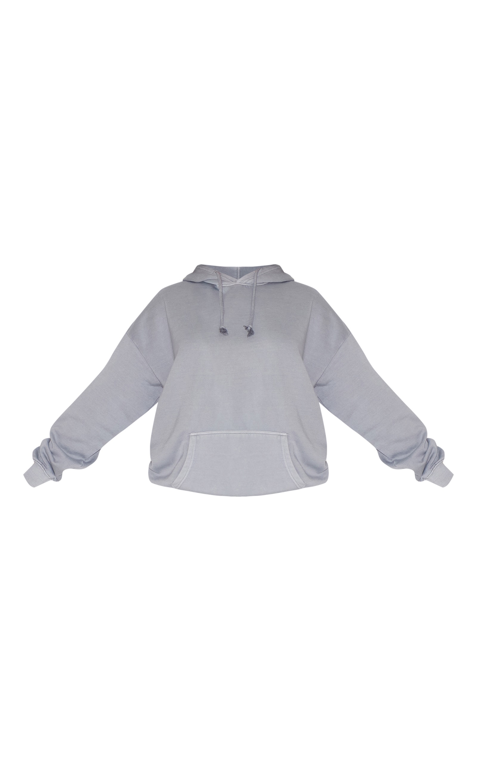 PRETTYLITTLETHING Shape Grey Hoodie | Shape | PLT