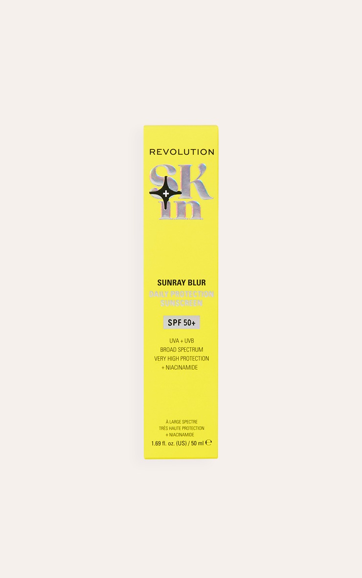 Revolution Skin Sunray Blur Daily Protection Sunscreen SPF 50 50ml ...