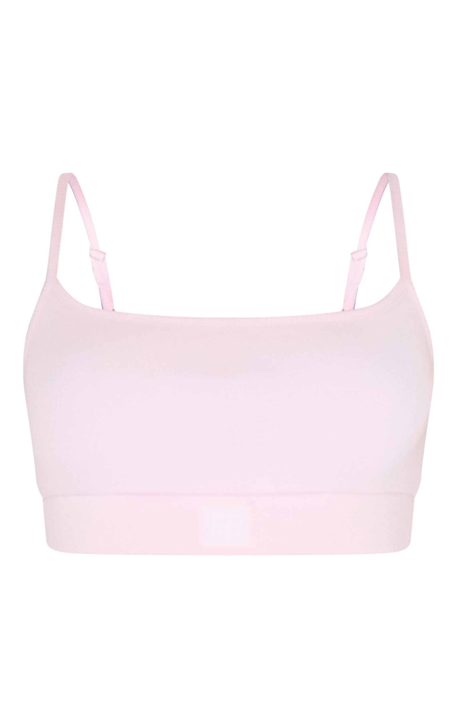 PLT Pink Sleep Rib Tonal Elastic Bralet | Lingerie & Nightwear ...