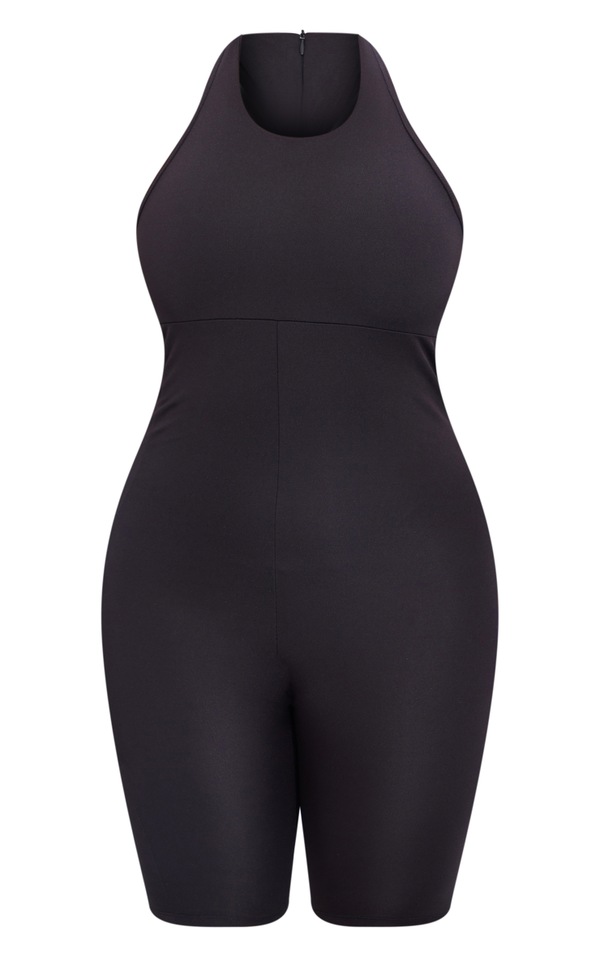 Shape Black Sleeveless Underbust Active Unitard | Shape ...
