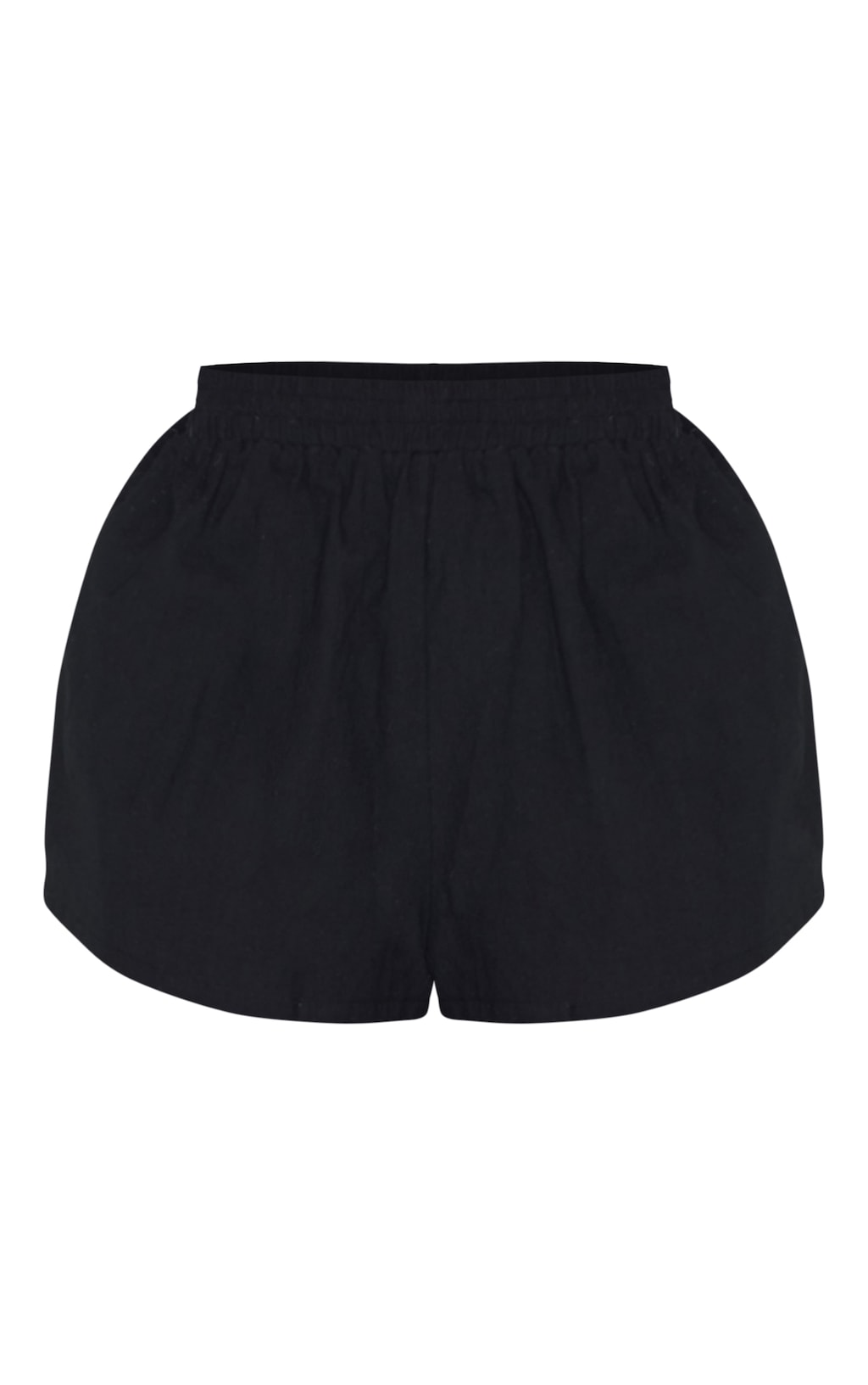 Shape Black Linen Elasticated Waistband Shorts | Shape | PLT