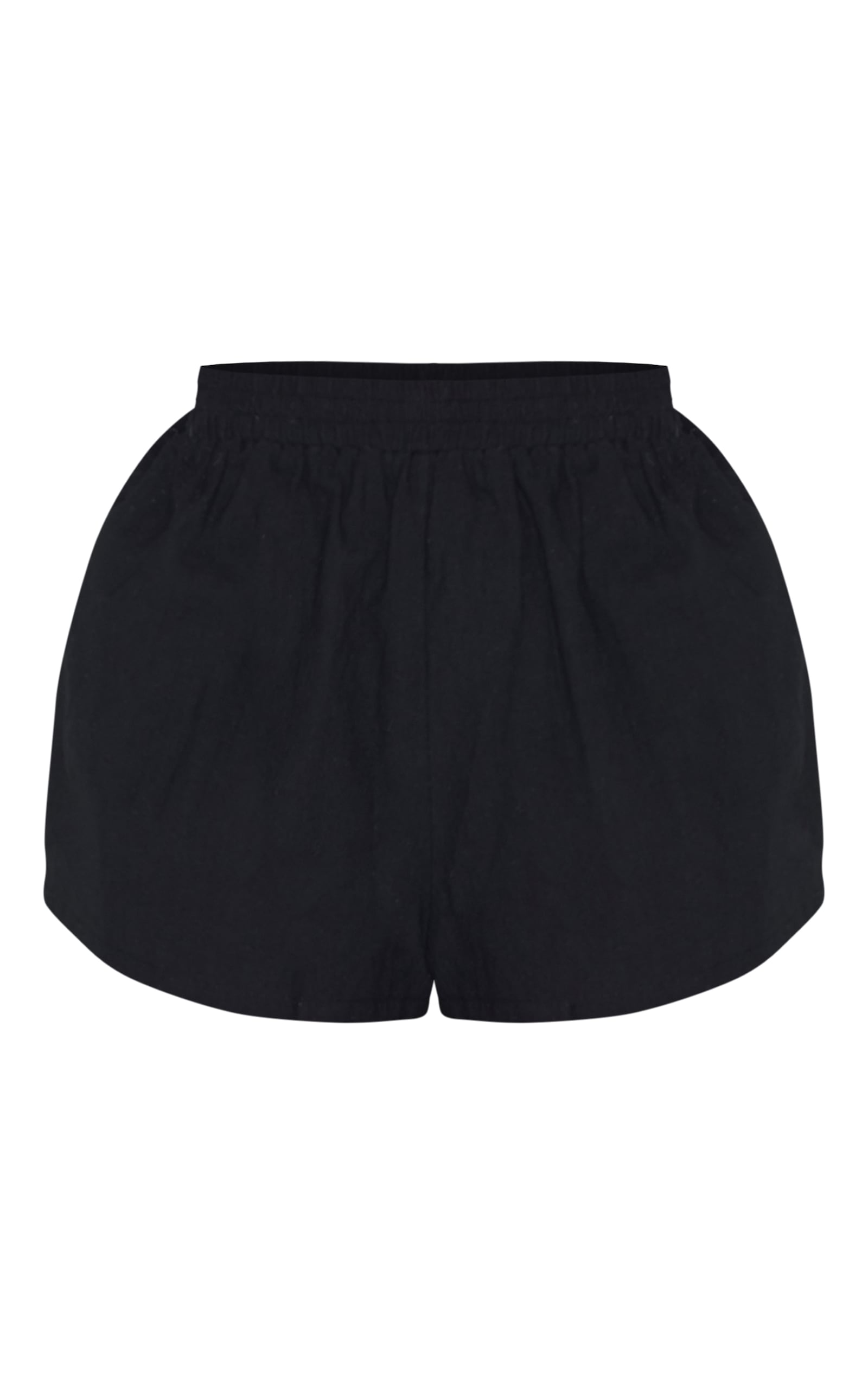 Shape Black Linen Elasticated Waistband Shorts | Shape | PLT