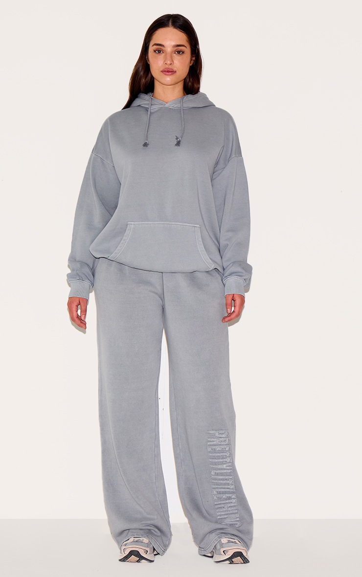 PRETTYLITTLETHING Shape Grey Hoodie | Shape | PrettyLittleThing