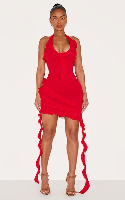 Red Mini Dresses | PrettyLittleThing USA