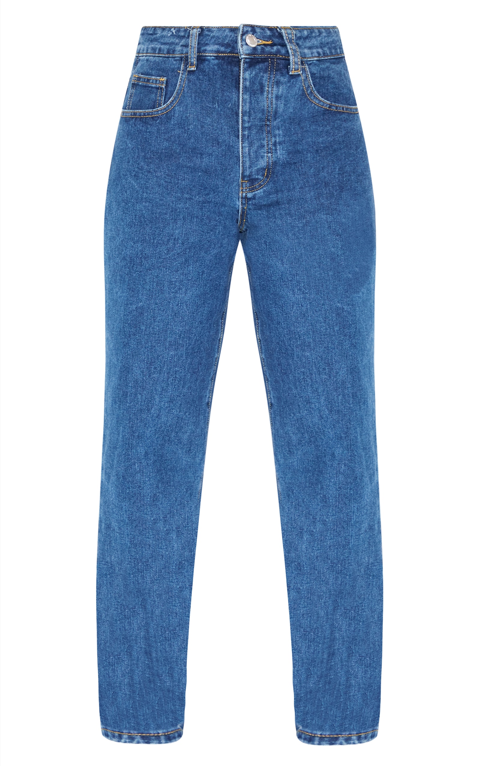 Petite Mid Blue Wash Boyfriend Jeans | Petite | PLT