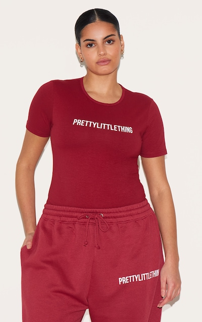 Burgundy Tracksuits | PrettyLittleThing