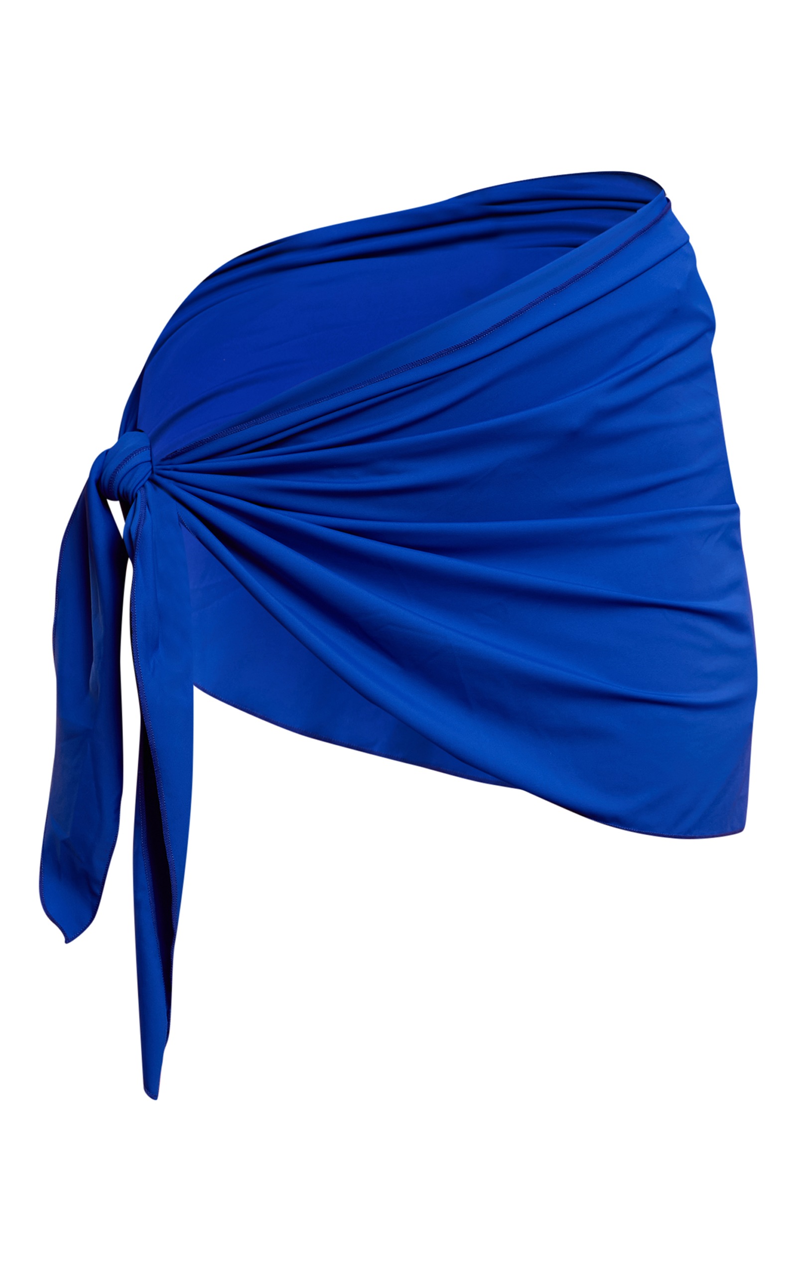 Cobalt Mini Swim Sarong | Swimwear | PrettyLittleThing USA