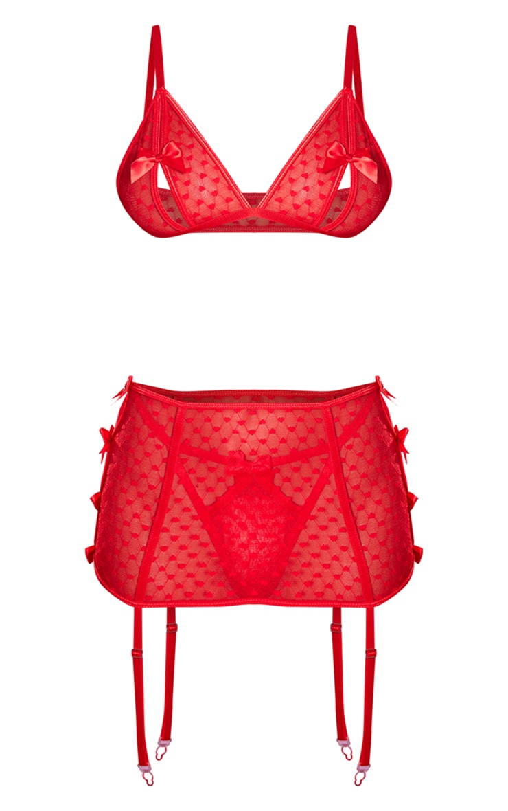 red suspender sets