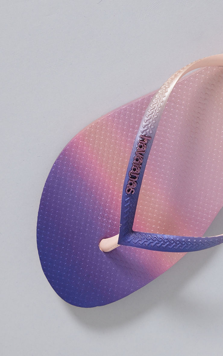 Rose Havaianas Slim Gradient Sunset | PrettyLittleThing USA