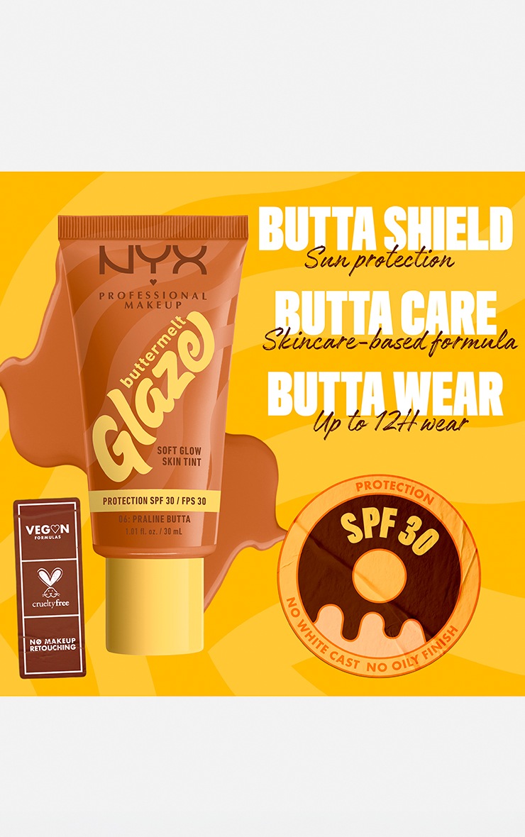 NYX PMU Buttermelt Glaze Glow Skin Tint Praline Butta | Beauty ...