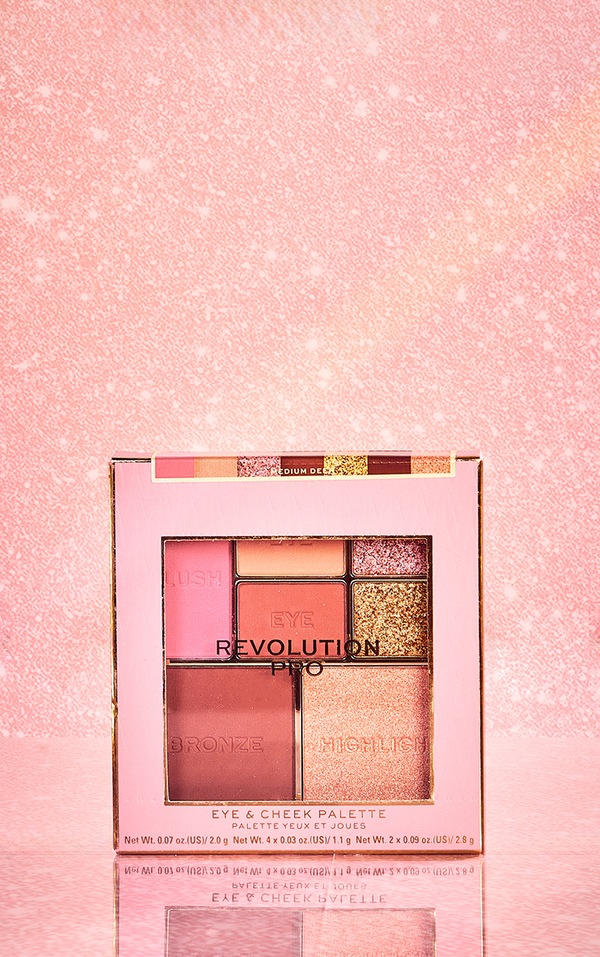 Revolution Pro Iconic Eye & Cheek Palette Medium Deep | Beauty ...