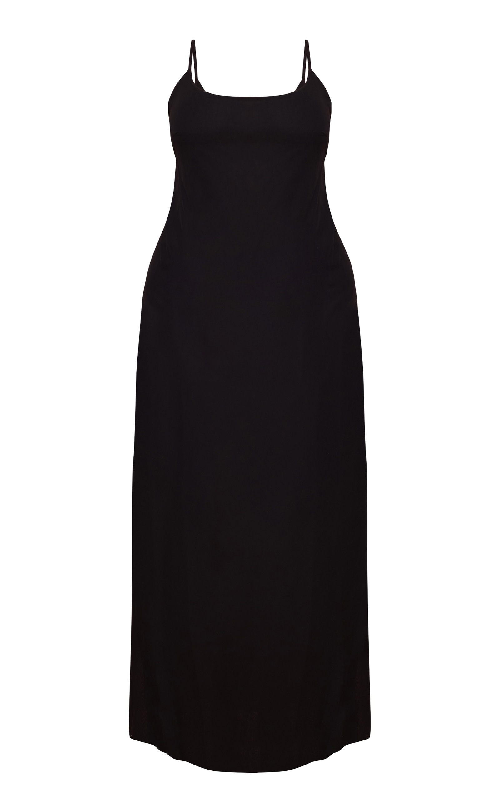 Plus Black Chiffon Strappy Maxi Dress | Plus Size | PLT USA