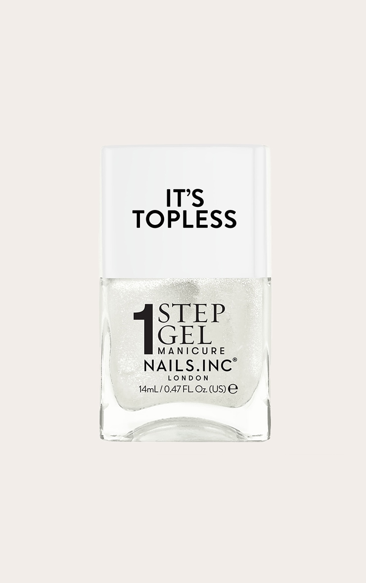 Nails Inc 1-Step Gel It's Topless Nail Polish Sydney | Beauty | PLT